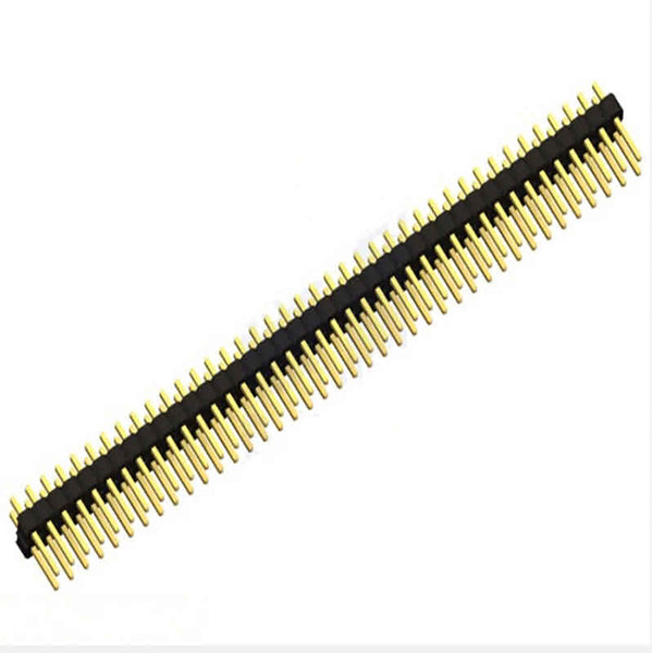 2.54mm Vertical Breakaway Header - Pin: 40 / Double Row / Square Pin ...